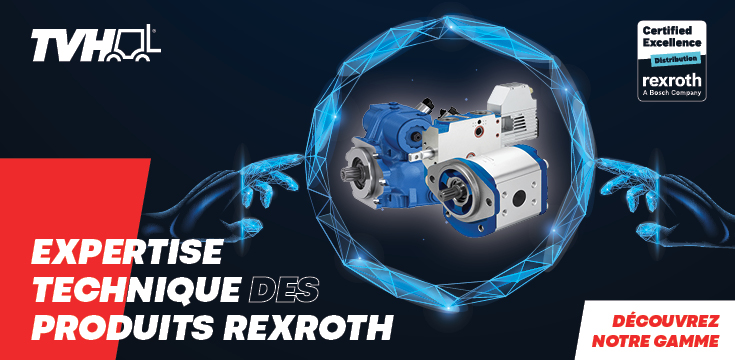 Distributeur Rexroth − Découvrez notre gamme | TVH au Canada